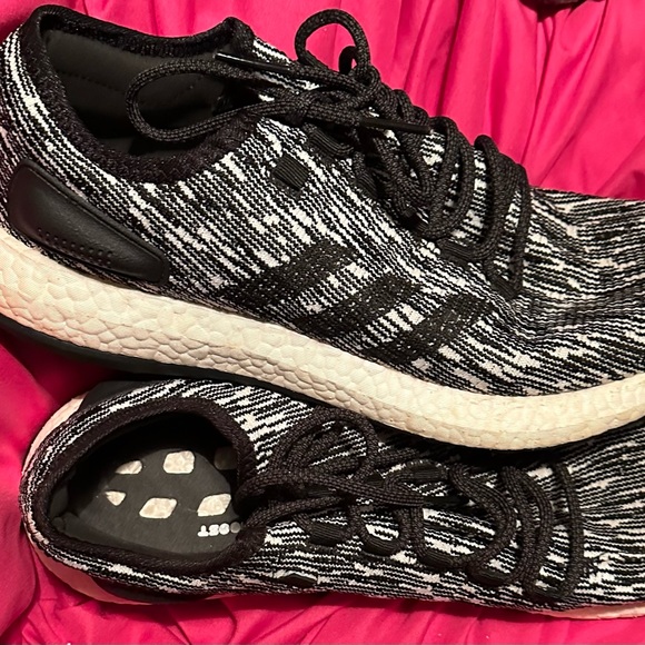 adidas | Shoes | Adidas Pure Boost Oreo Tennis | Poshmark